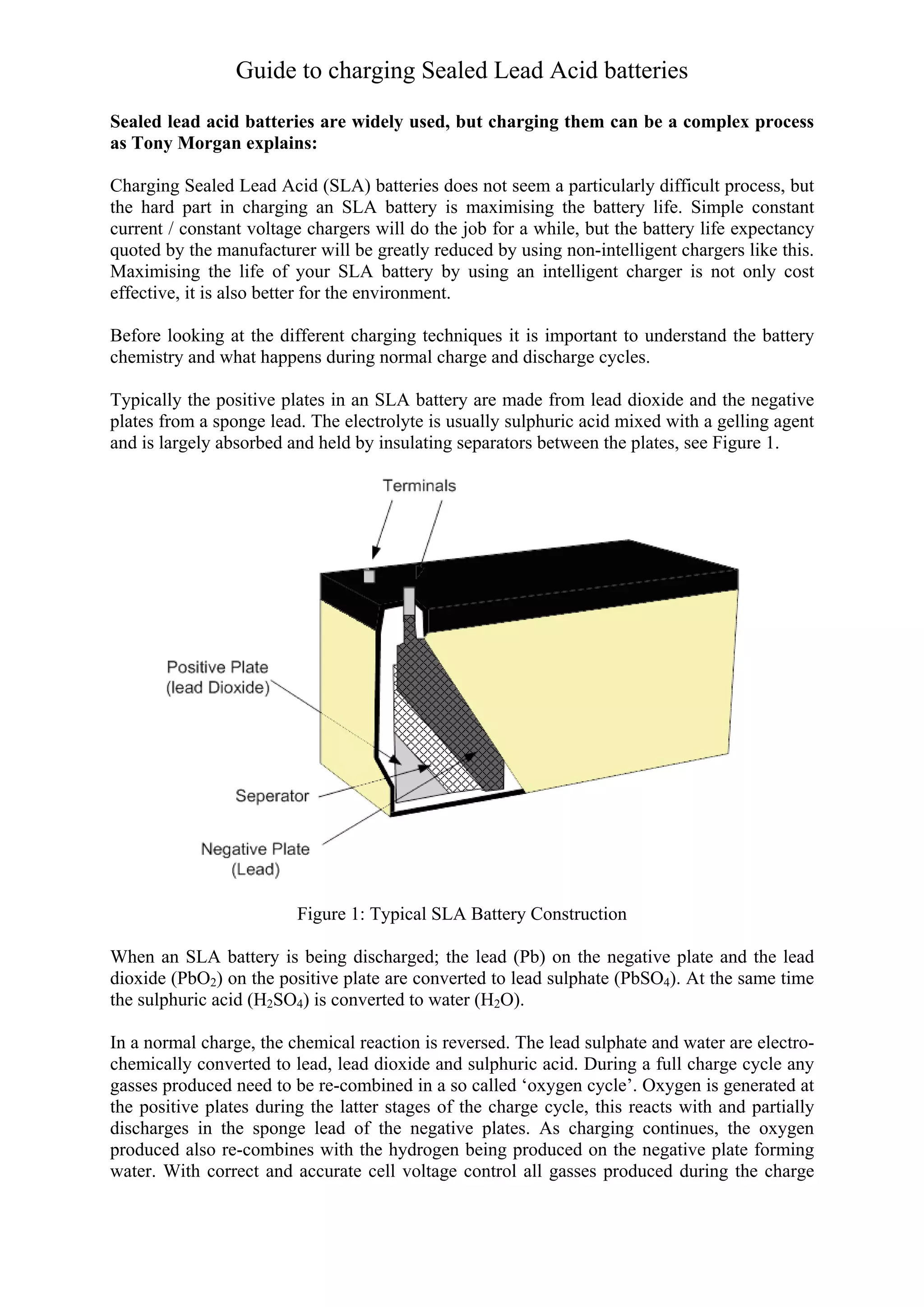 Charging sealed lead_acid_batteries | PDF