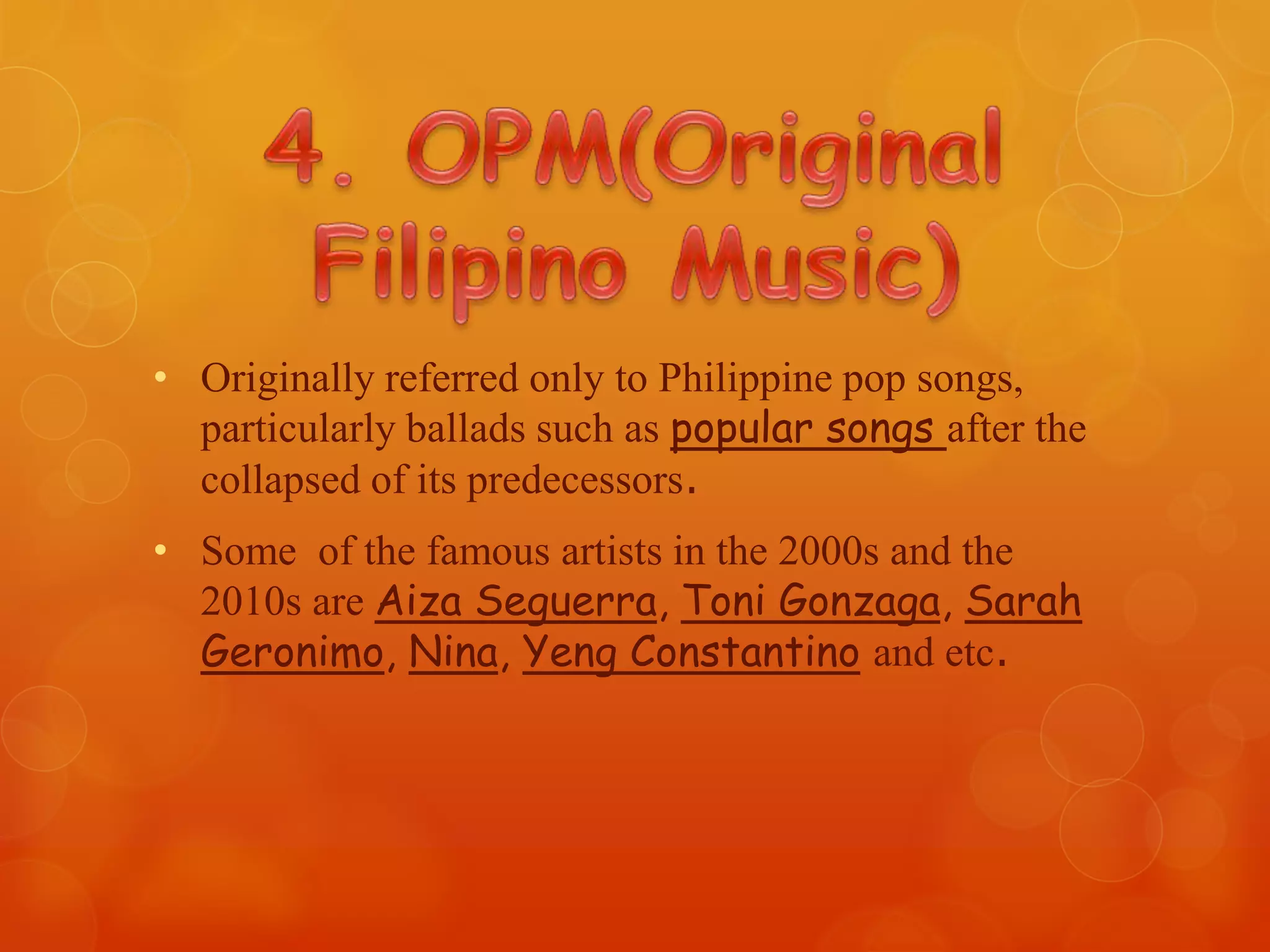 Forms and Styles of Philippine Music | PPTX