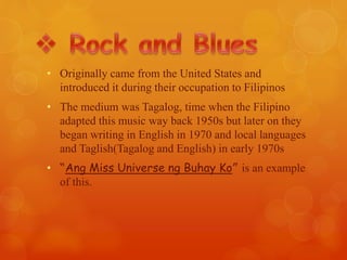 Forms and Styles of Philippine Music | PPTX