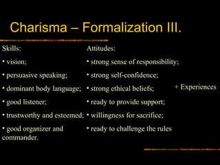 Charisma | PPT