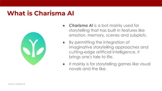 Charisma AI | PPT