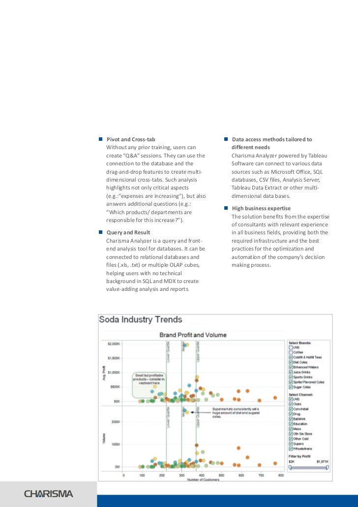 Charisma Analyzer - Business Intelligence Software