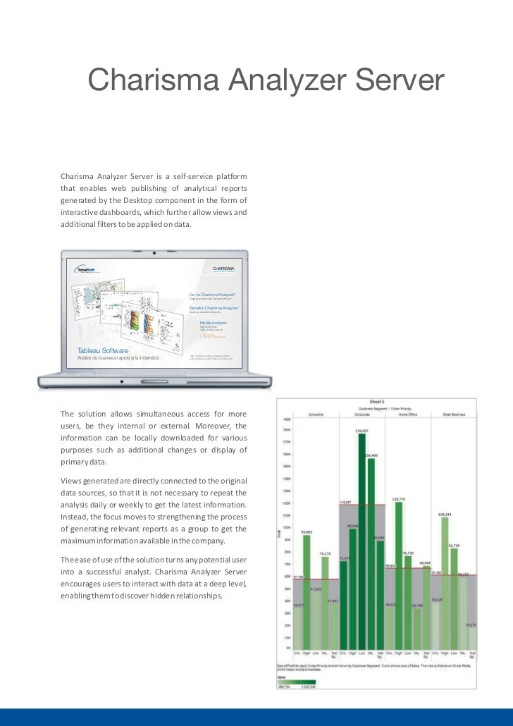 Charisma Analyzer - Business Intelligence Software