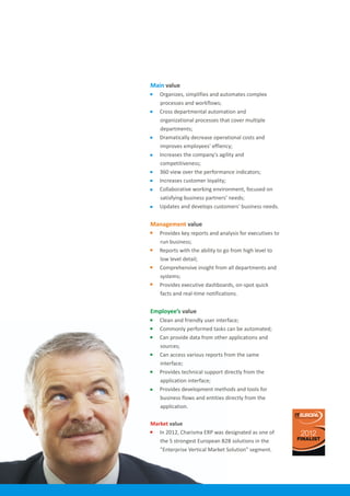 Charisma ERP | PDF
