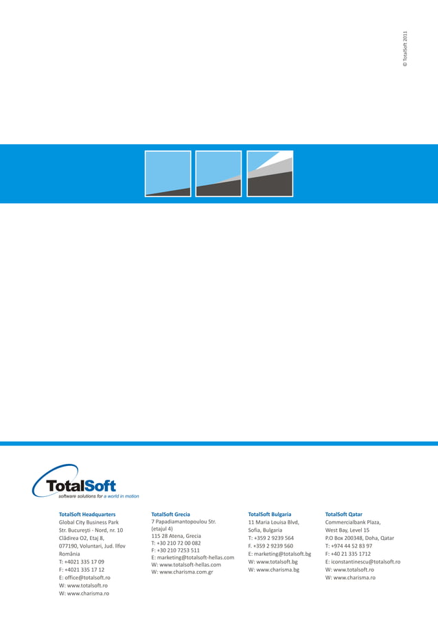 Charisma ERP noi dezvoltari 2011 | PDF