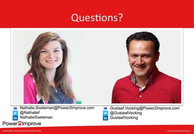 Charisma MasterClass hand out | PPT