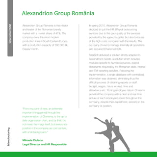 Charisma HCM Success Stories | PDF