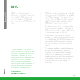 Charisma HCM Success Stories | PDF