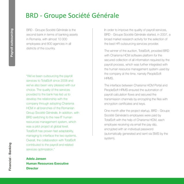 Charisma HCM Success Stories | PDF | Human Resources | Business