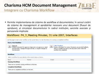 Charisma HCM document management | PPTX