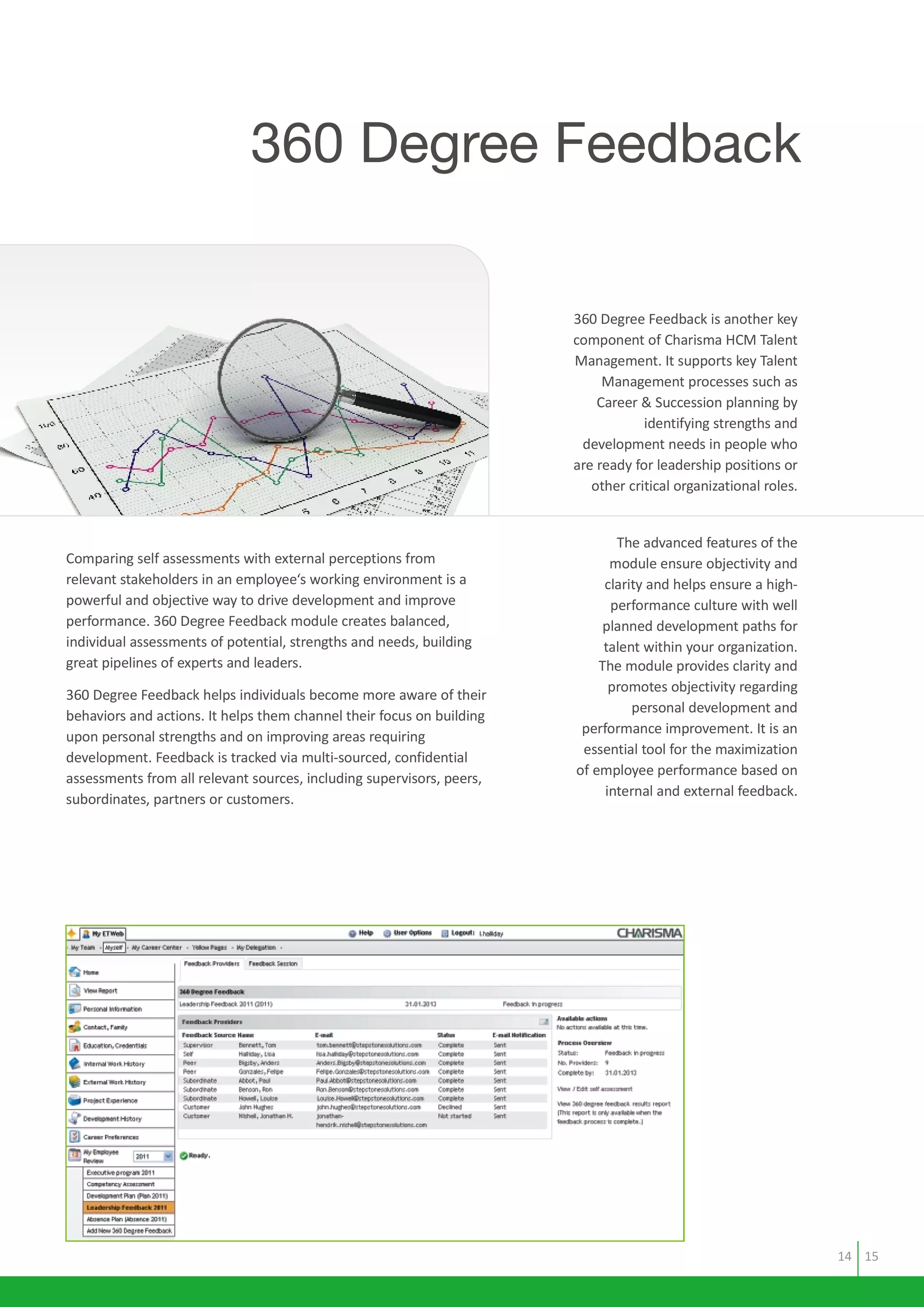 Charisma HCM Talent Management | PDF