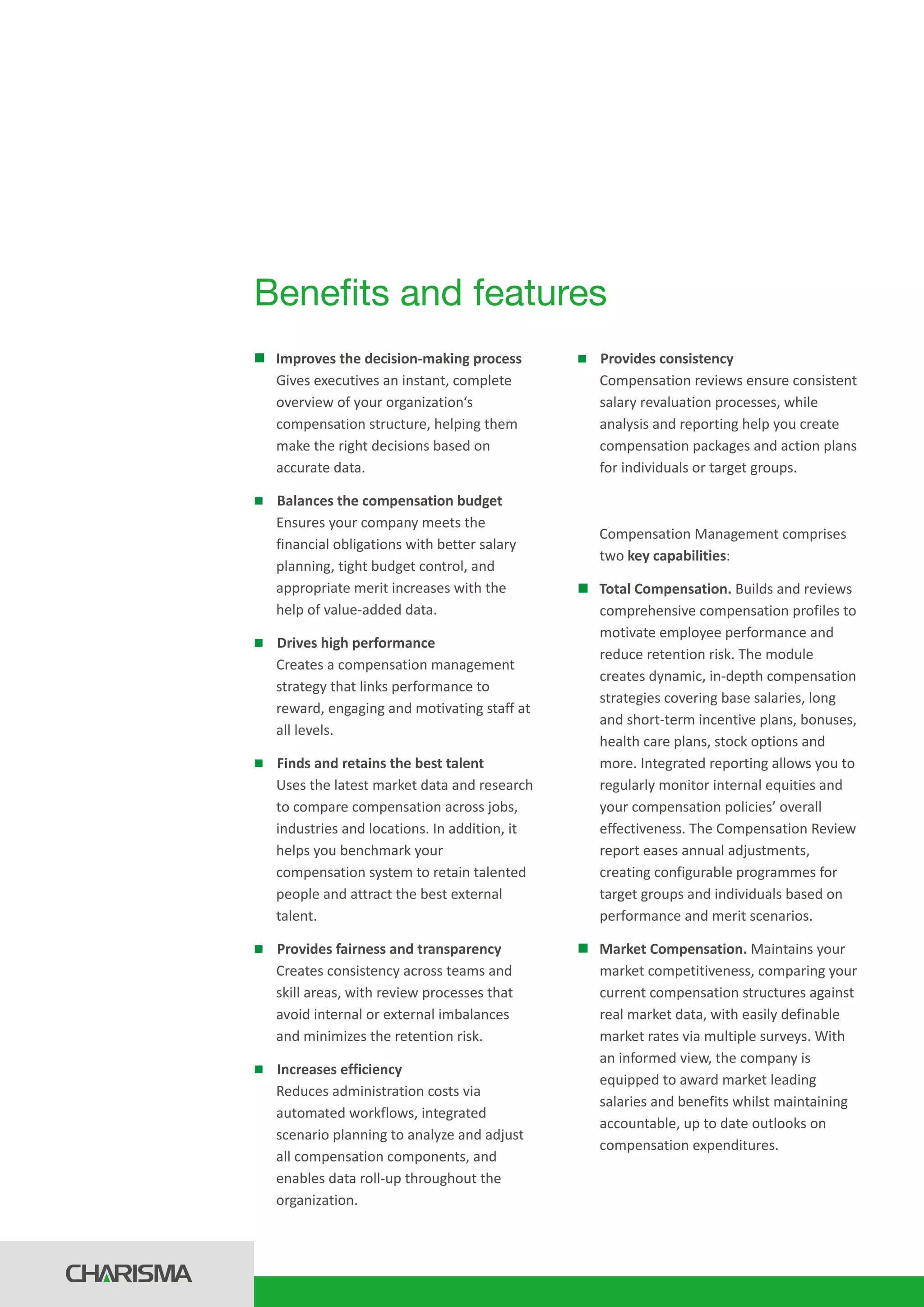 Charisma HCM Talent Management | PDF