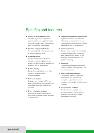 Charisma HCM Talent Management | PDF | Computer Software and ...