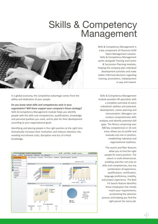 Charisma Talent Management | PDF