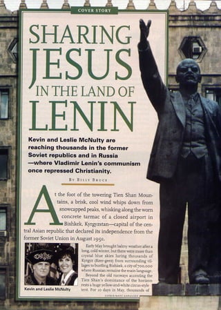 Charisma magazine article about Tent Ministry of Eurasia | PDF