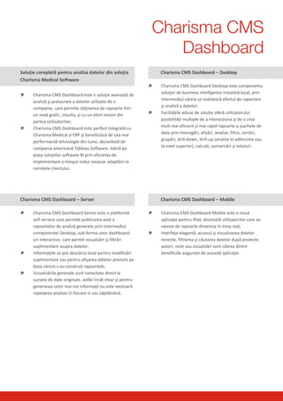 Charisma Medical Software noi dezvoltari 2011 | PDF