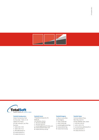 Charisma Medical Software noi dezvoltari 2011 | PDF