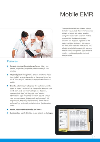 Charisma Mobile Solutions | PDF