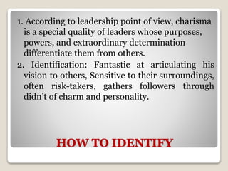 Charismatic Leadership | PPTX