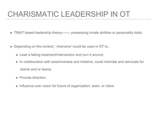 Charismatic Leadership Style | PPTX
