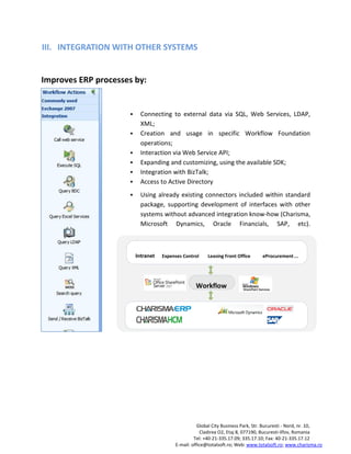 Charisma Workflow | PDF