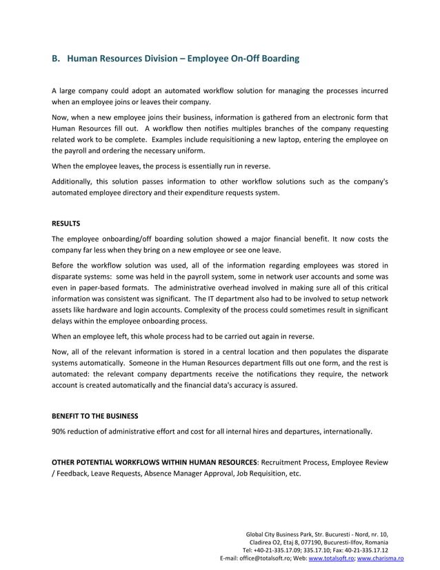 Charisma Workflow | PDF