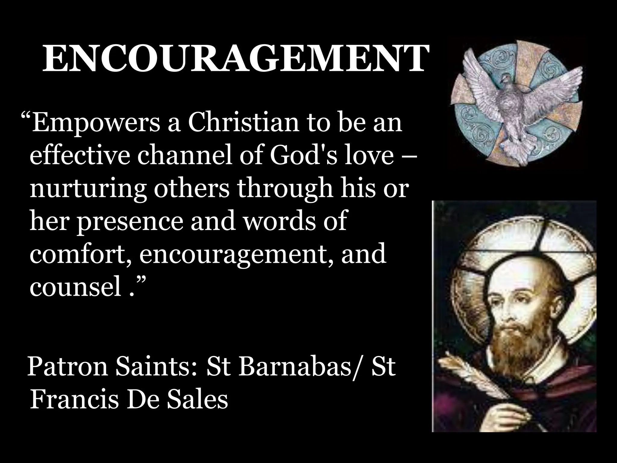 Charisms and spiritual gifts in a catholic context. | PPT