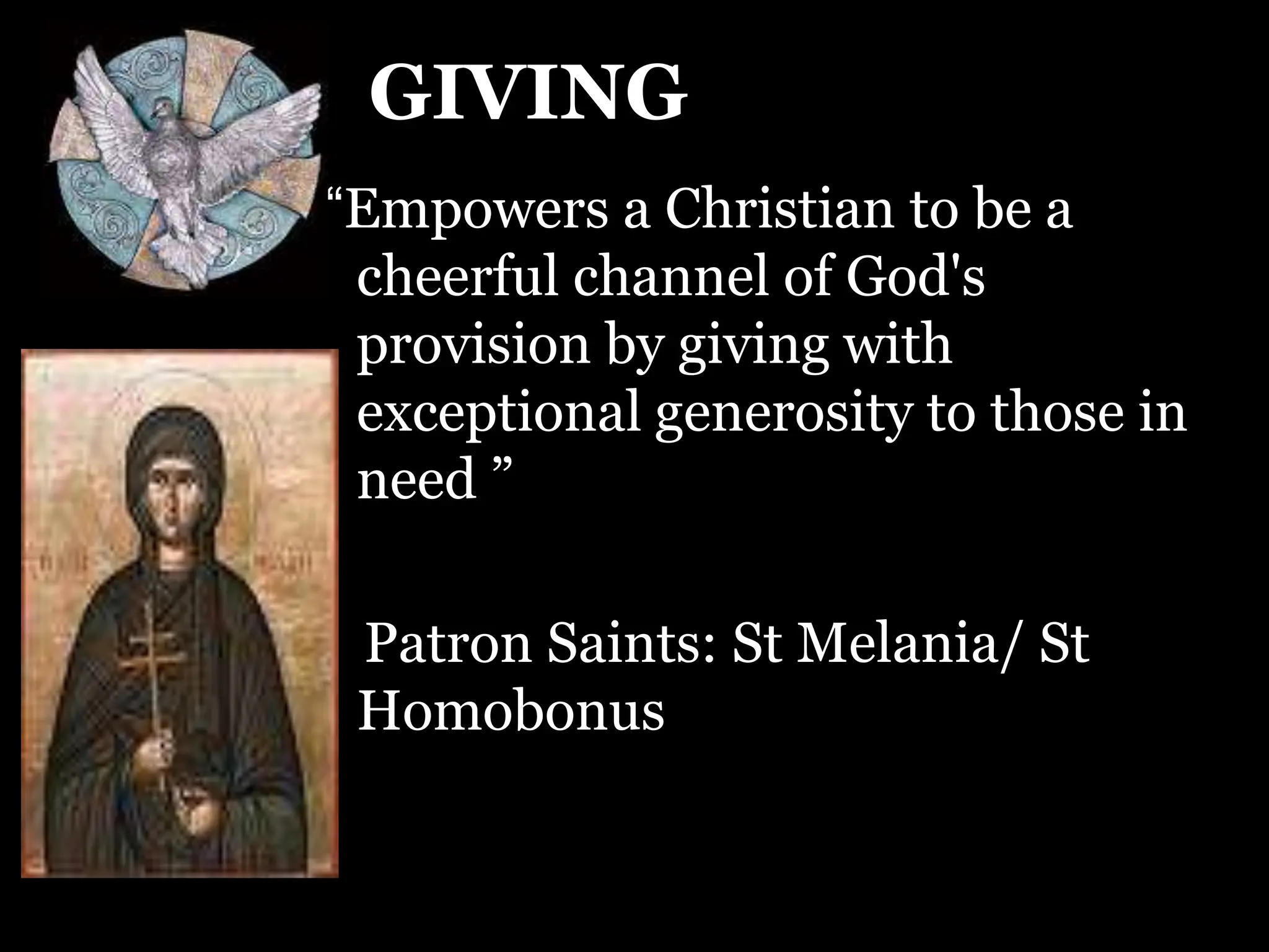 Charisms and spiritual gifts in a catholic context. | PPT