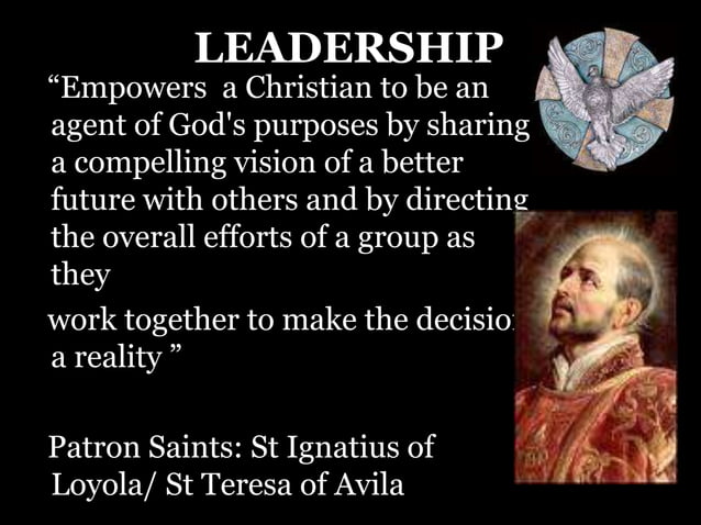 Charisms and spiritual gifts in a catholic context. | PPT ...