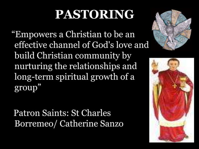 Charisms and spiritual gifts in a catholic context. | PPT ...