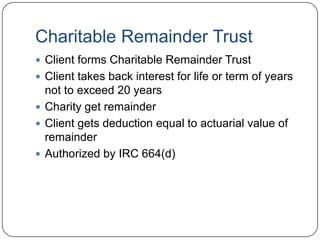Charitable Planning | PPT