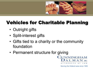 Charitable Planning Presentation | PPTX