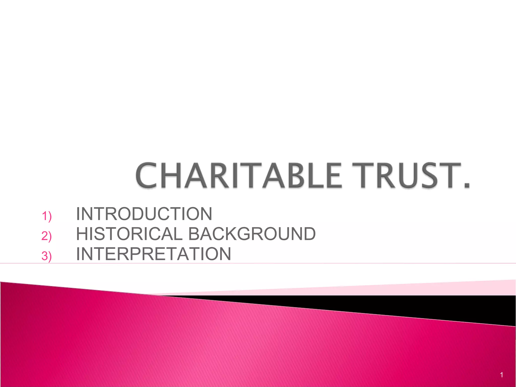 Charitable trust | PPT