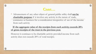 Charitable trust ppt | PPTX