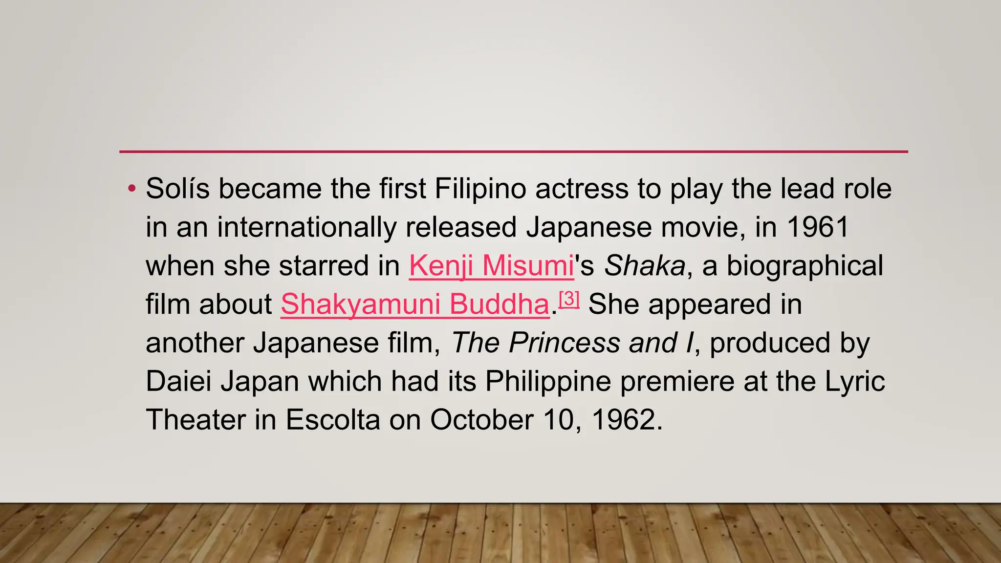 Charito Solis Biography, Early life, Career, Filmography.pptx