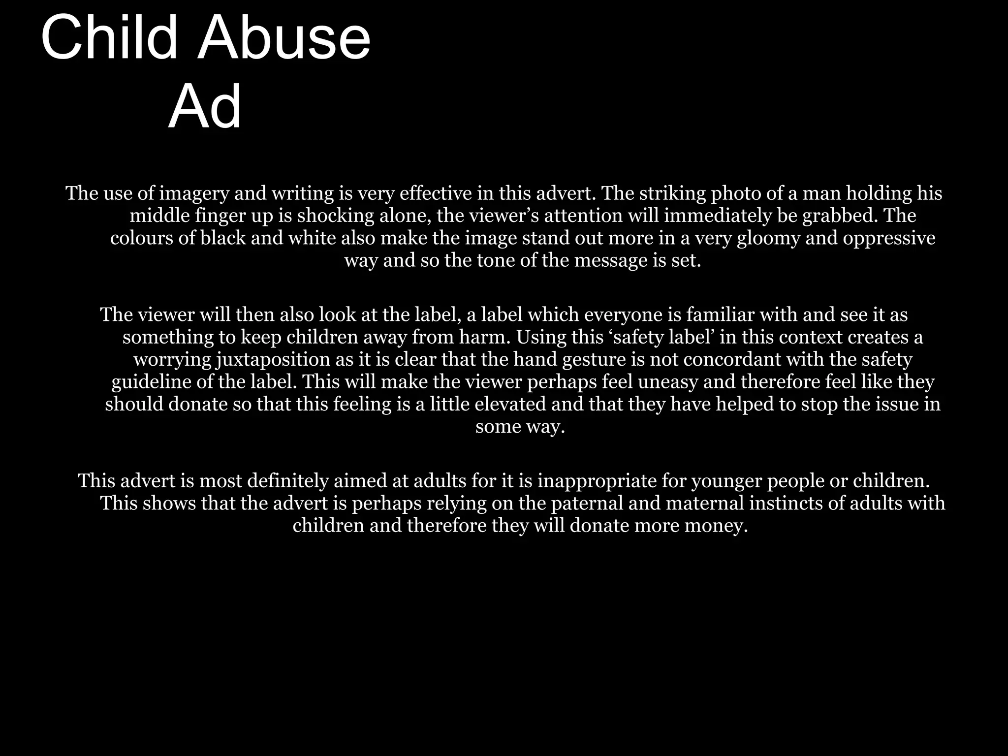 Charity adverts | PPT