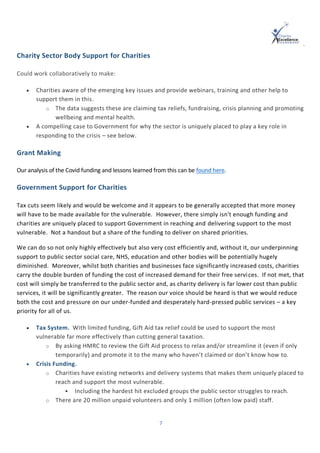 Charity Excellence Crisis Impact Assessment & Forecast For Grant Makers ...