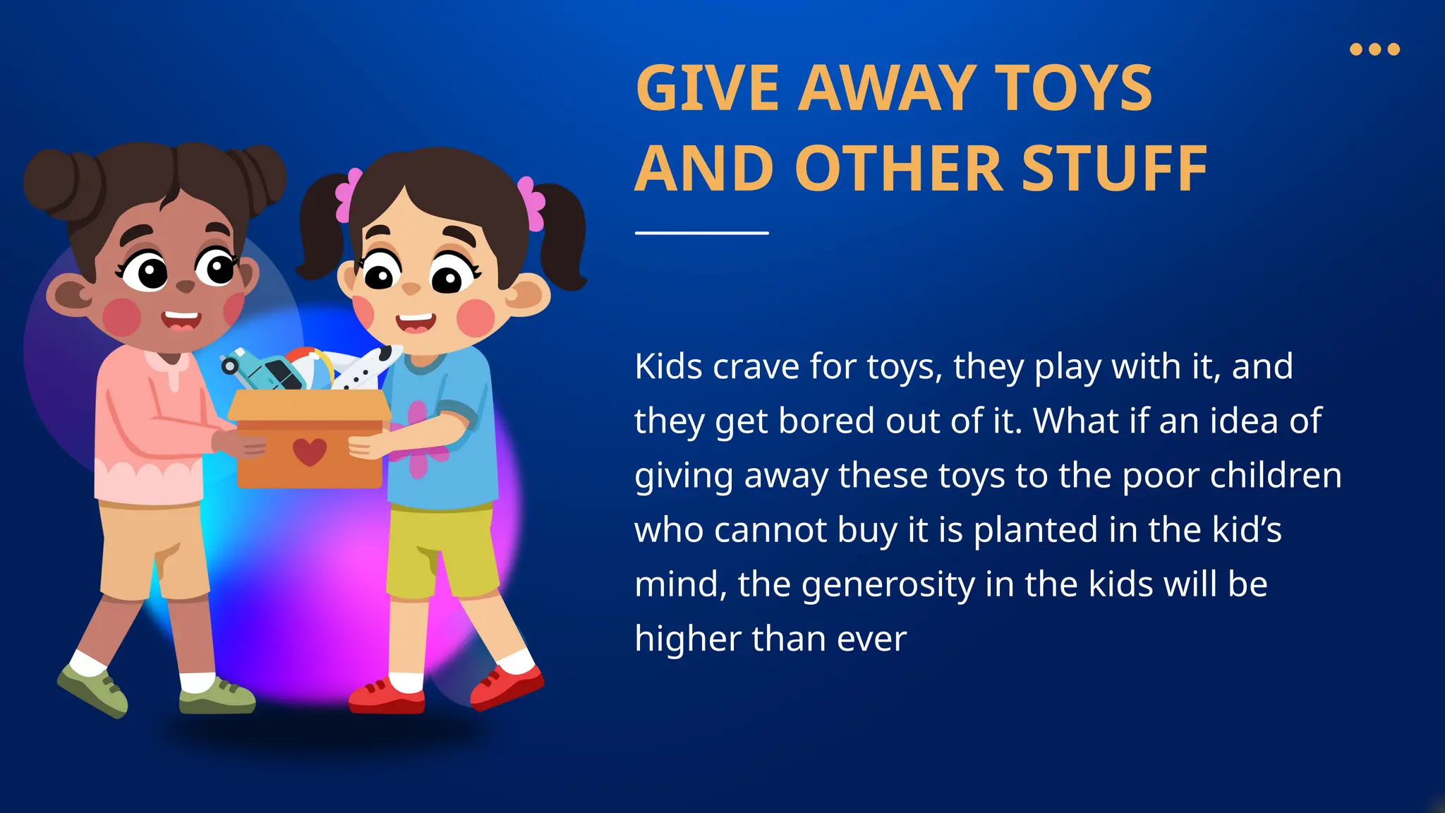Charity Ideas for Kids to Teach Them the Art of Giving | PPT