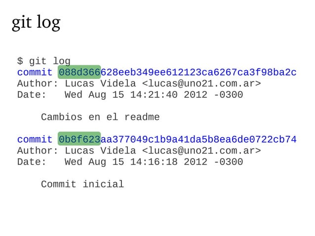 Introducción a git y GitHub | PPT