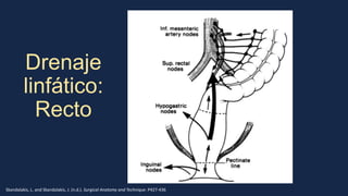 Charla cirugia: Anatomía: Irrigación y drenaje de Colon y Recto | PPTX