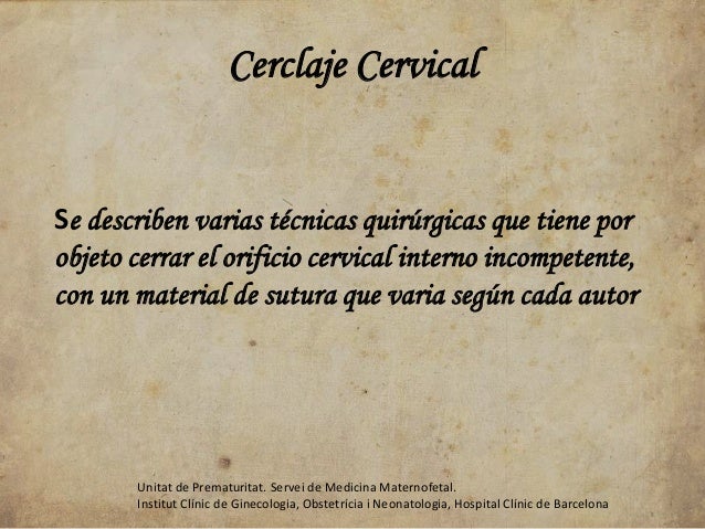 Cerclaje Cervical: ¿Qué Es Y Cómo Se Realiza La Cirugía? – FYKV