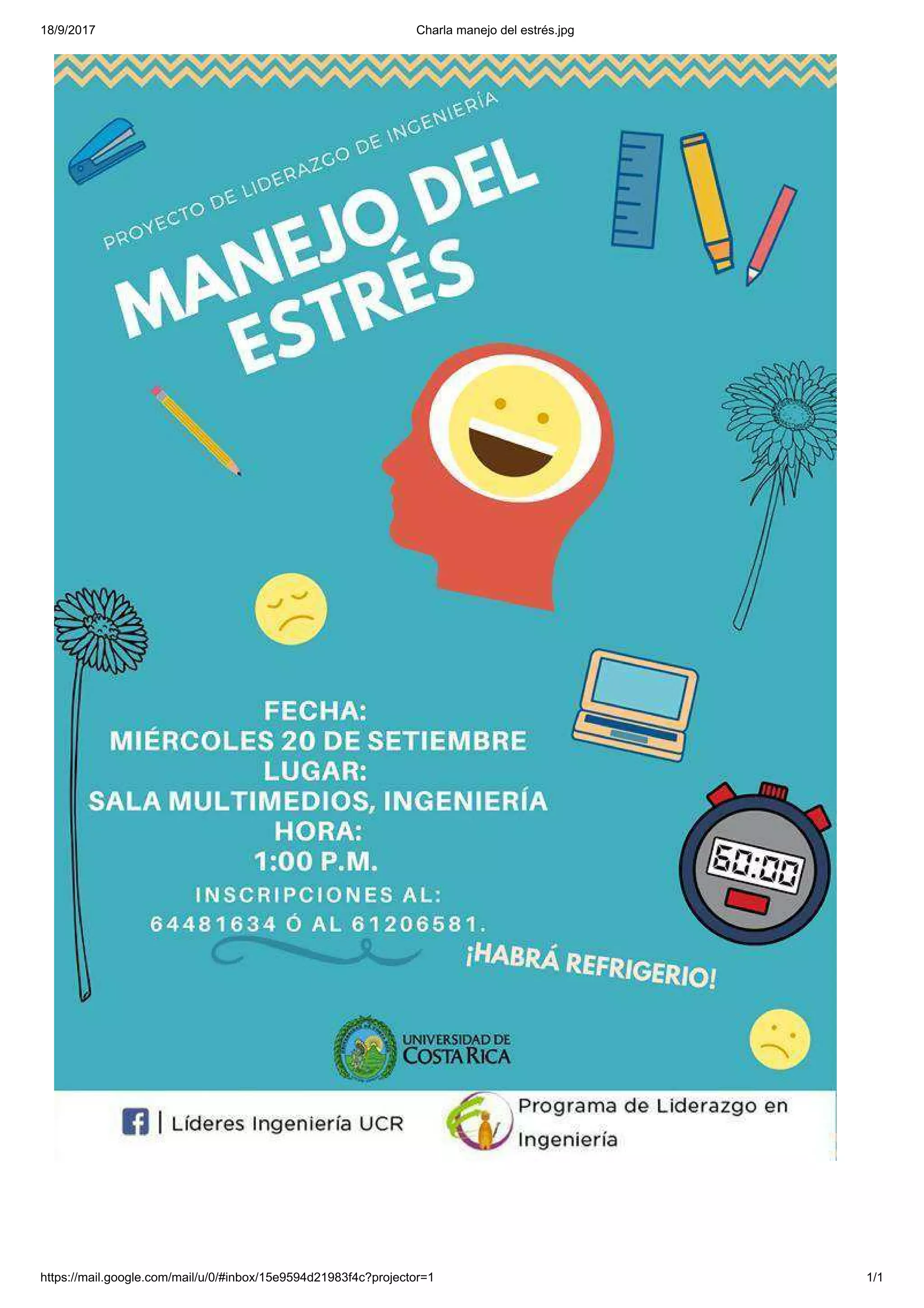 Charla manejo del estrés | PDF