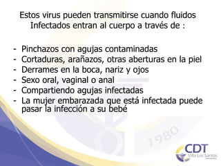 Patógenos Transmitidos por Sangre | PPTX