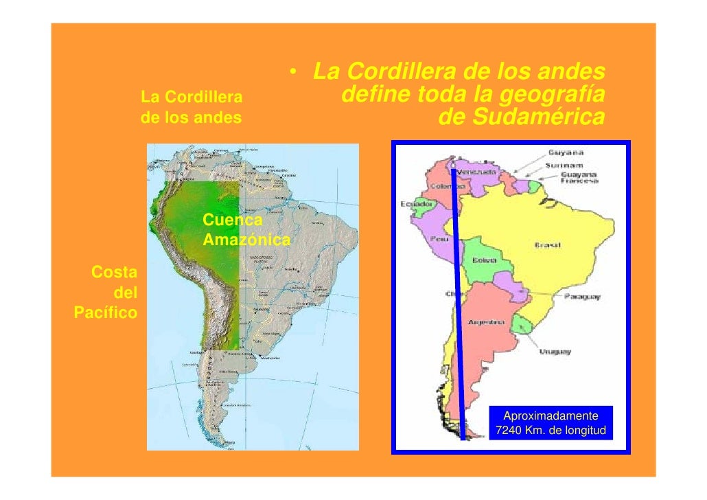 Geografia Paises Andinos