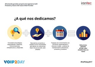 Presente y futuro del nuevo IVOZ Provider | PDF