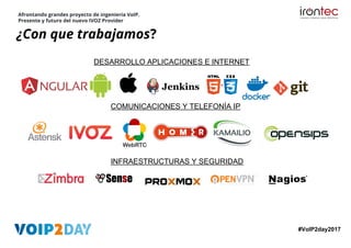 Presente y futuro del nuevo IVOZ Provider | PDF