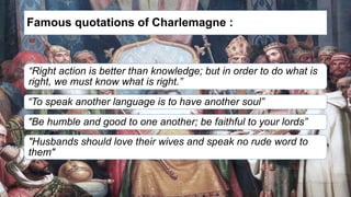Charlemagne as a leader | PPTX | Christianity | Religion & Spirituality