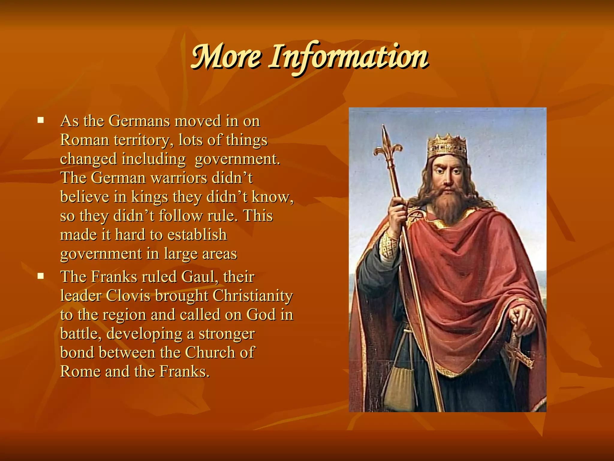 Charlemagne Unites Germanic Kingdoms | PPT