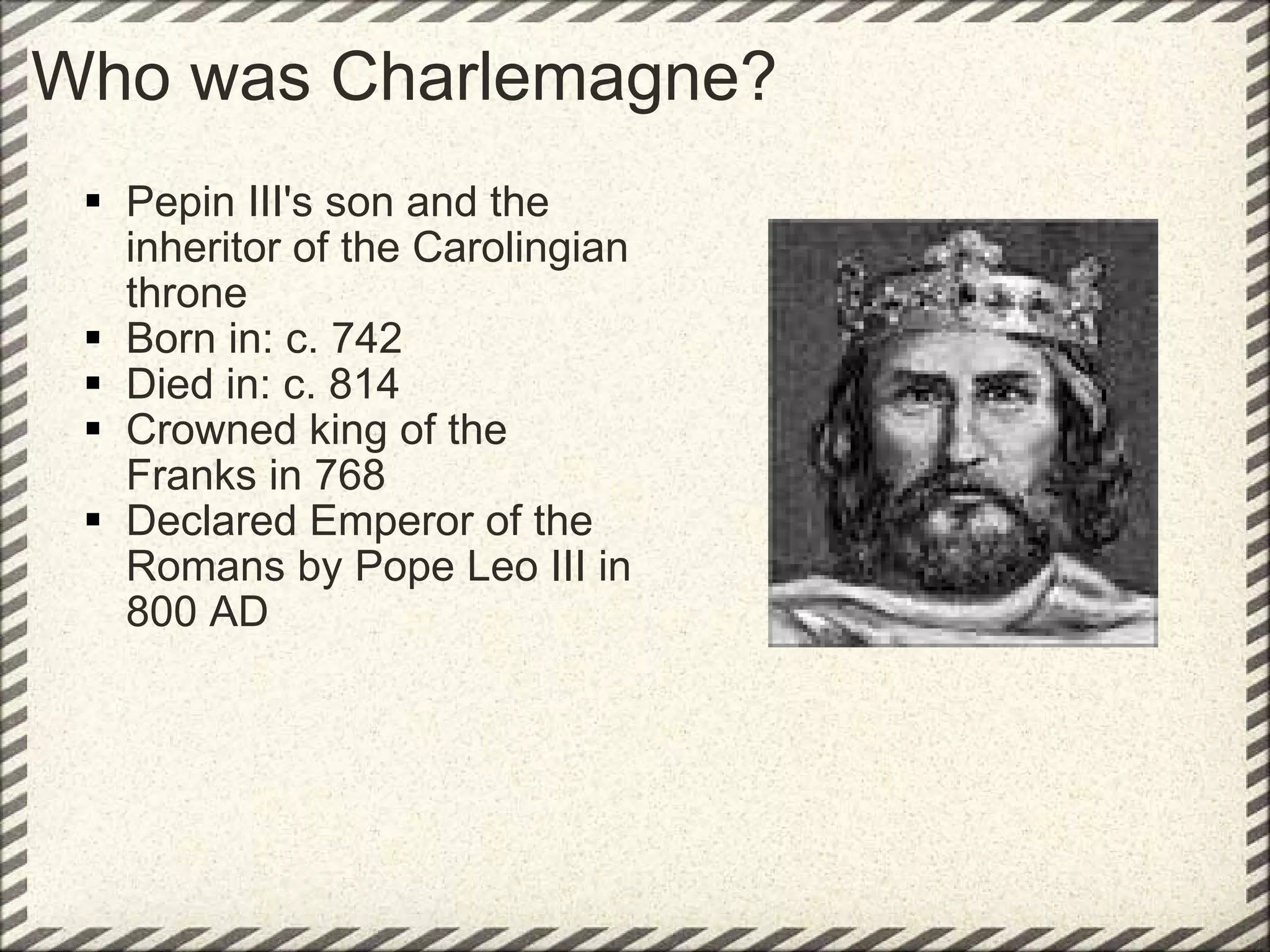 Charlemagne Ppt | PPT