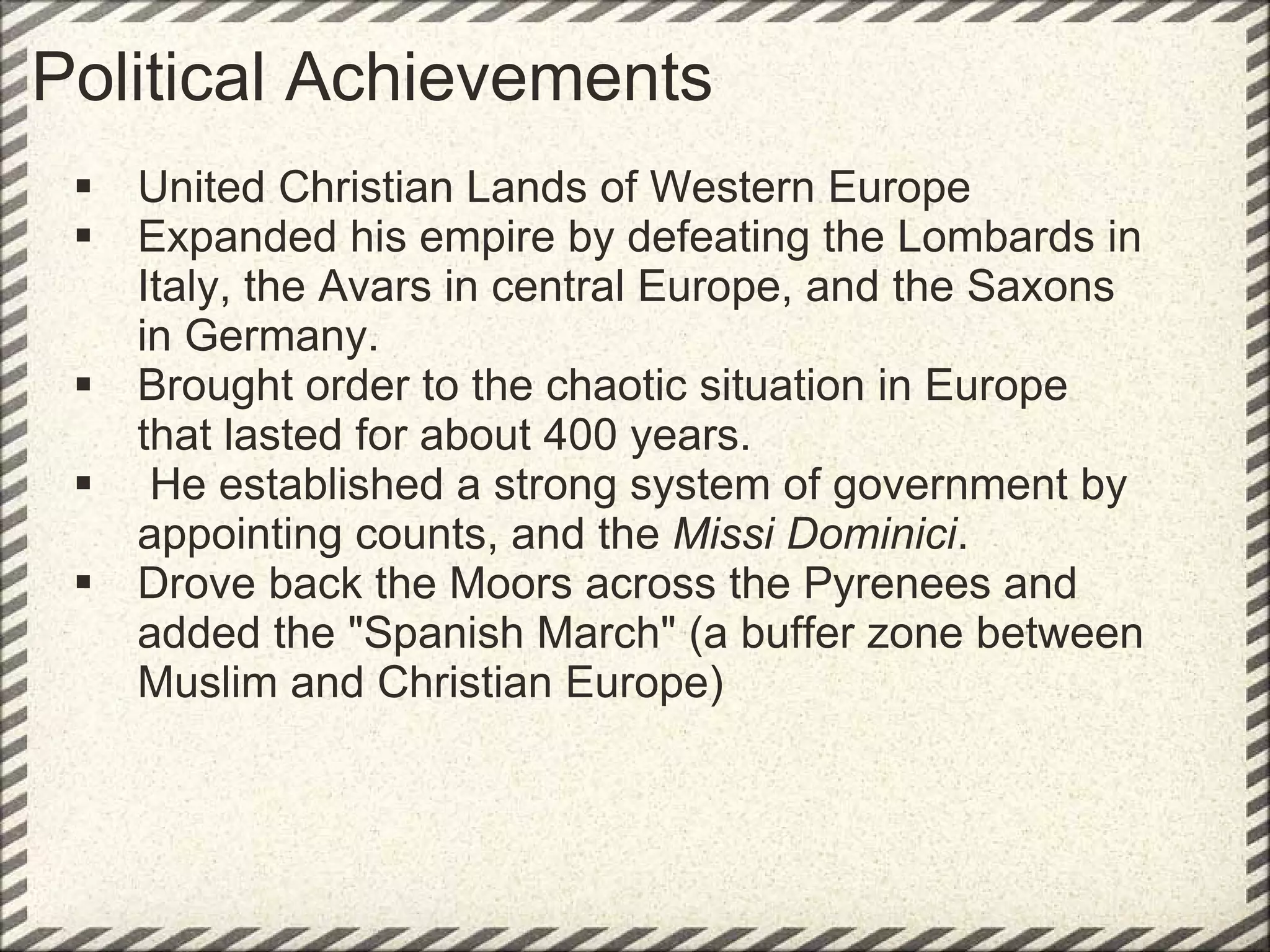 Charlemagne Ppt | PPT